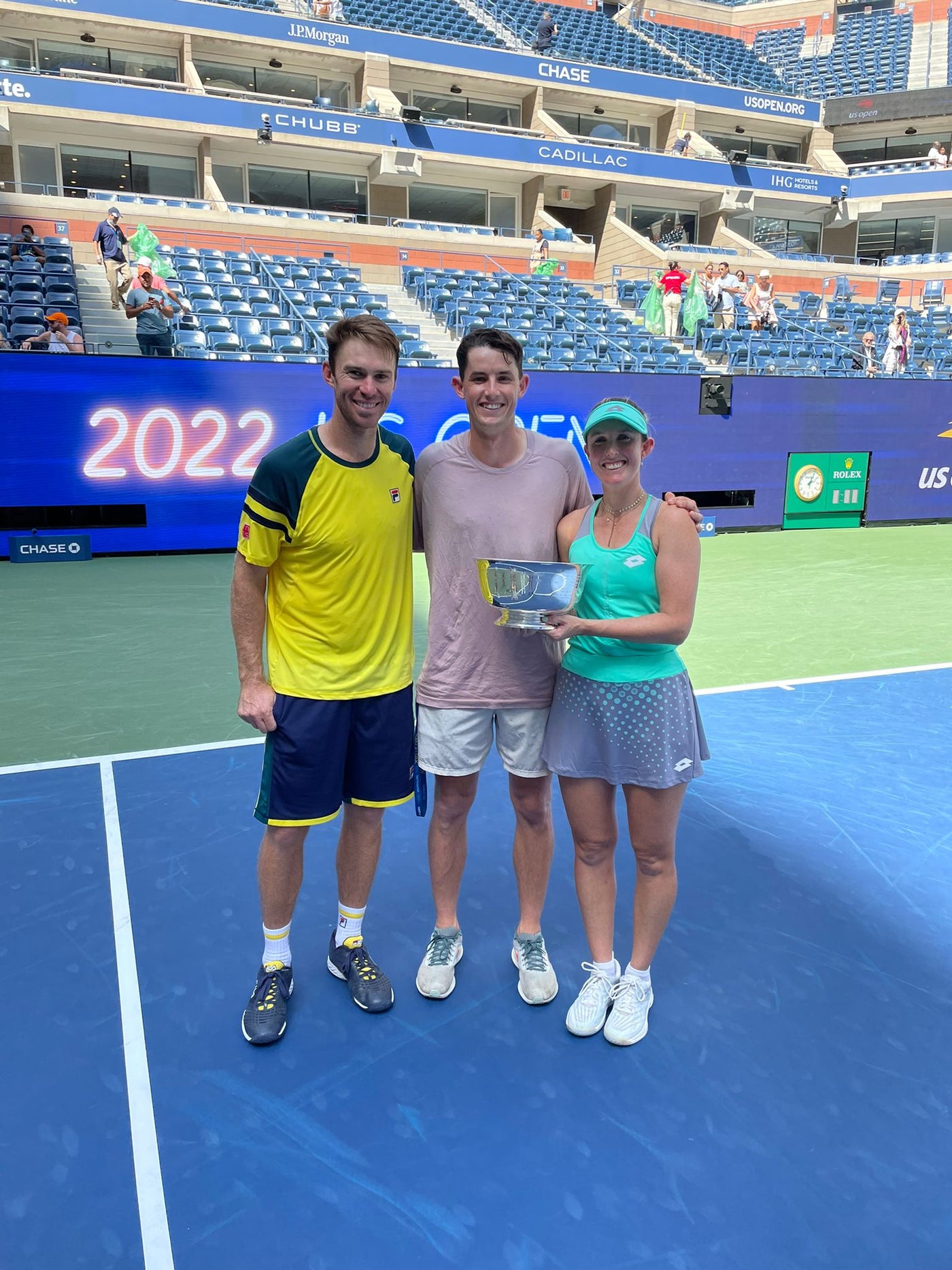 Introducing the mastermind coach behind this year's US Open Mixed Doub